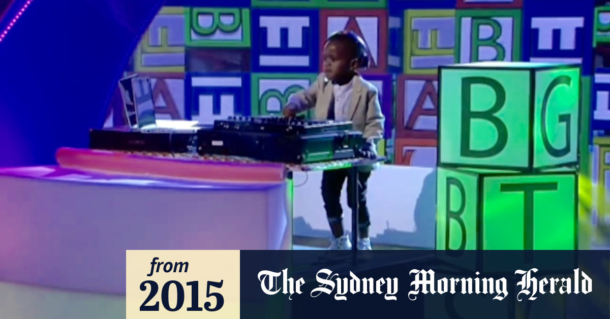 Three year old DJ Arch Jr wins South Africa's Got Talent
