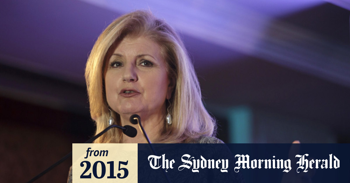 Why Arianna Huffington is bringing Huffington Post to Australia