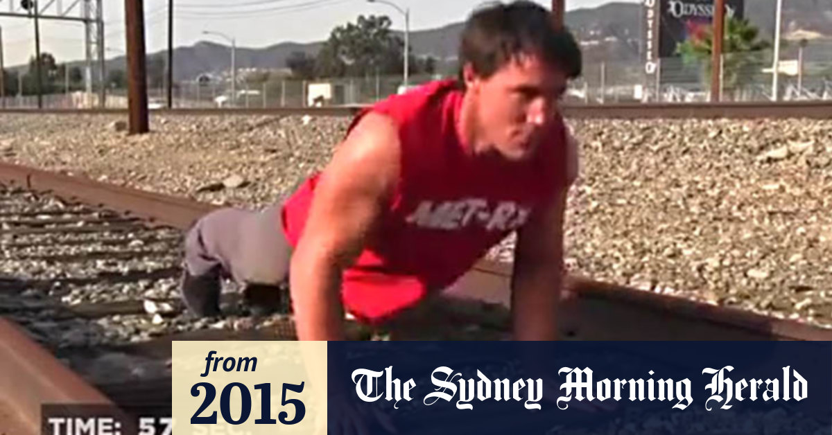 Video: Fitness guru killed by train