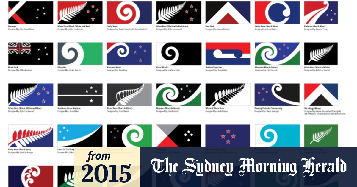 Reddit ranks New Zealand's flag options