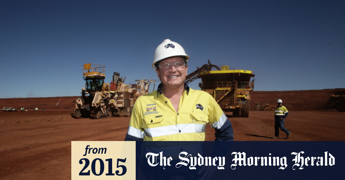 Rio Tinto's Andrew Harding 'stunned' by Twiggy Forrest's iron ore war