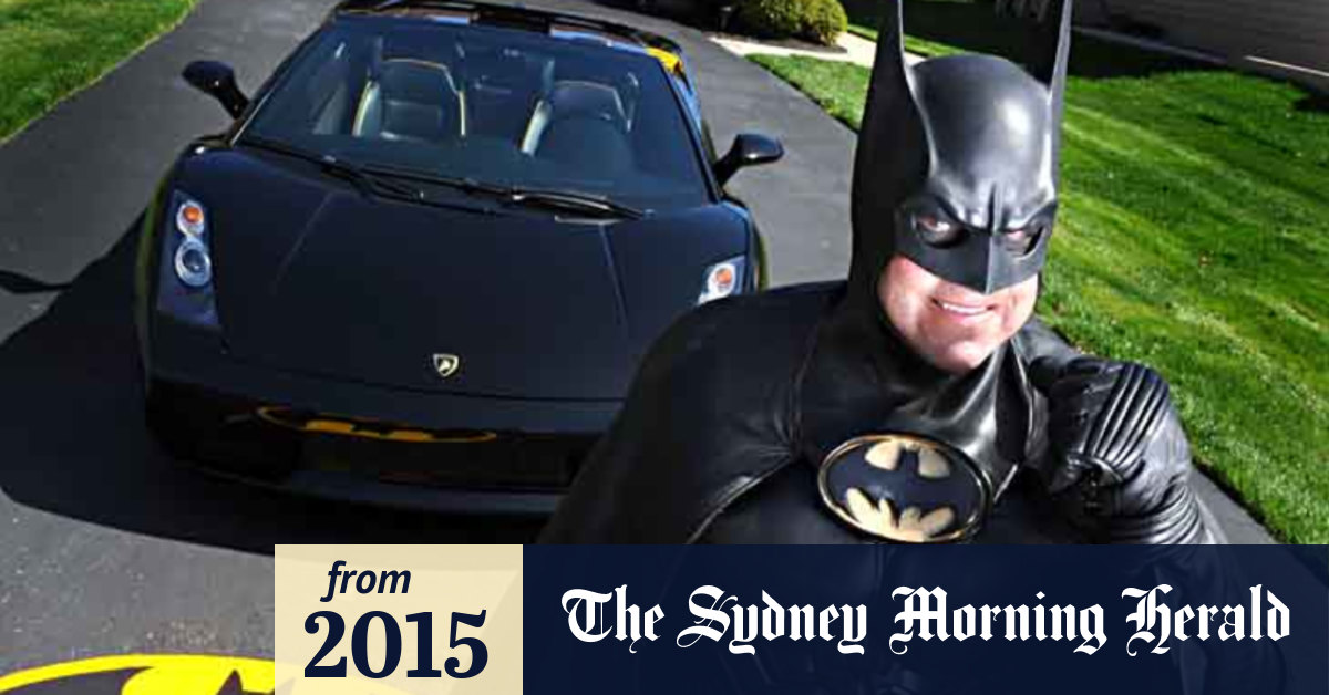 Video: Philanthropic 'Batman' dies in crash