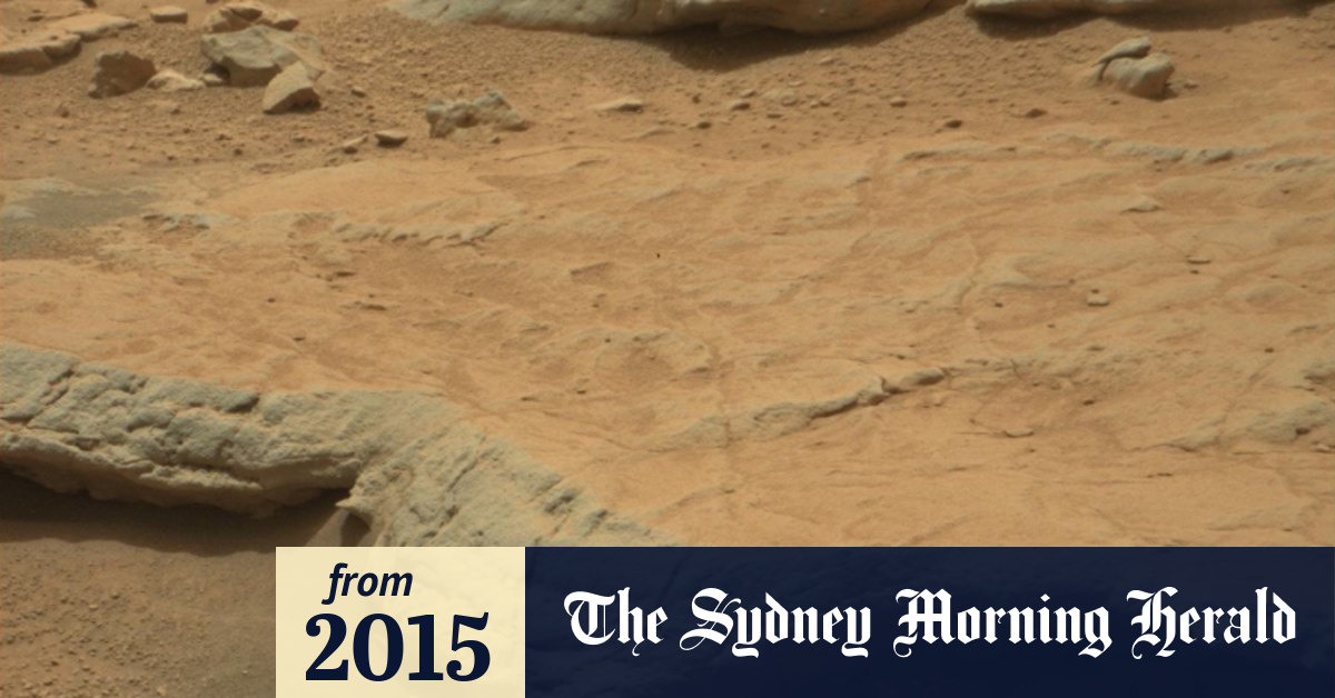 Photos show possible signs of ancient microbial life on Mars