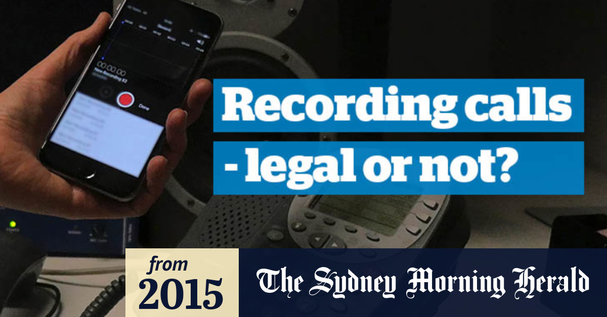 Video: Is it legal to record phone calls?