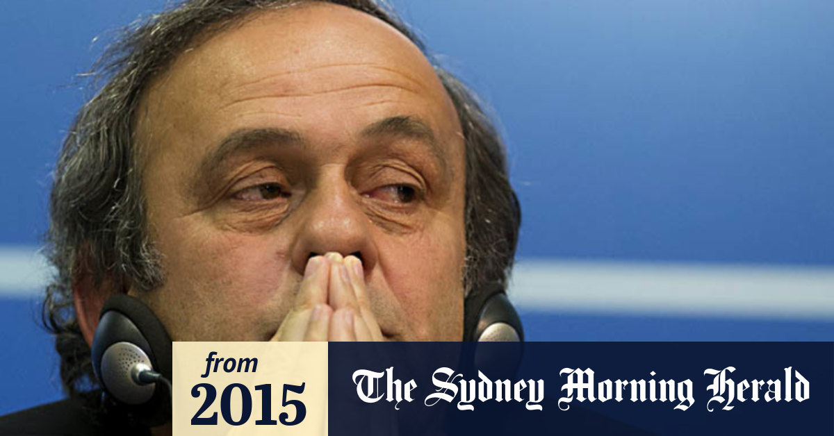 Video: Platini's 90-day ban stands