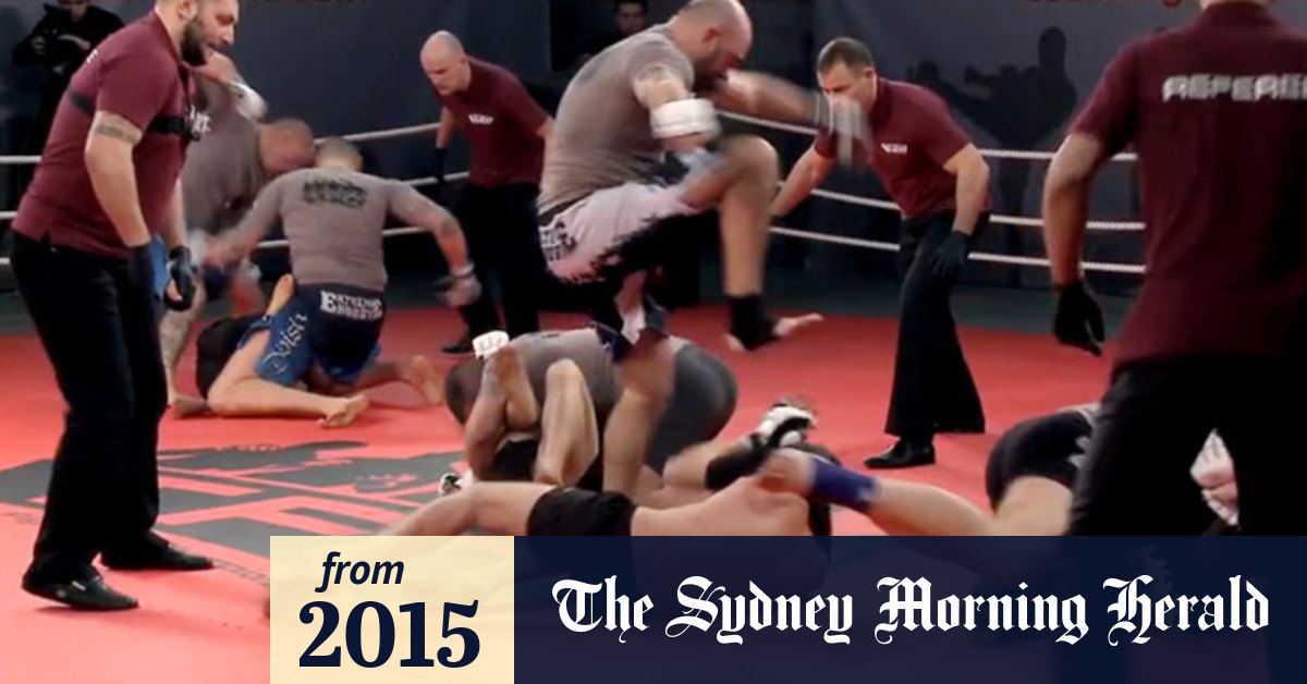 Video: Part street brawl, part team sport