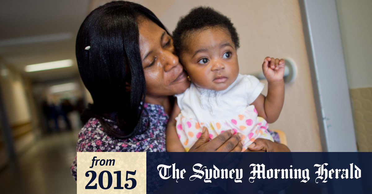 Meet Angela Merkel, the six-month-old daughter of a refugee