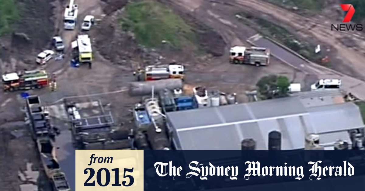 Video: Worker killed in Yatala oil explosion