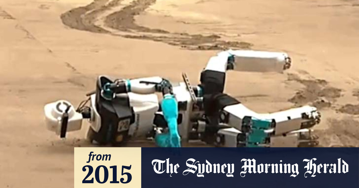 Video: Robots fall in million dollar final