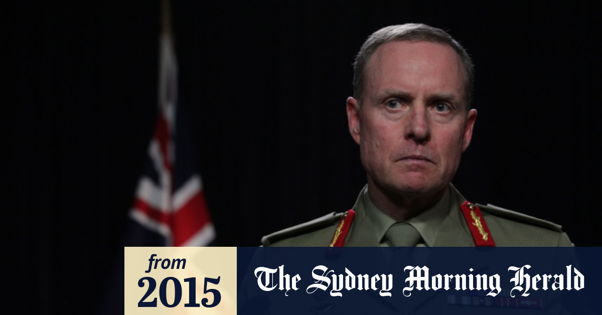Army chief David Morrison to stand down in May