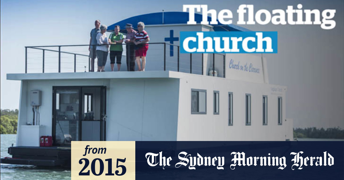Video: Floating church on the Clarence