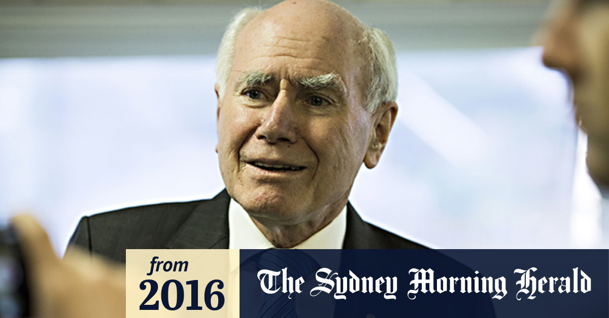 Video: John Howard calls for strengthened gun laws