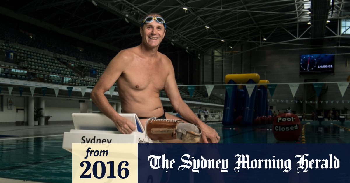 Shark attack survivor Damon Kendrick steps back in the water