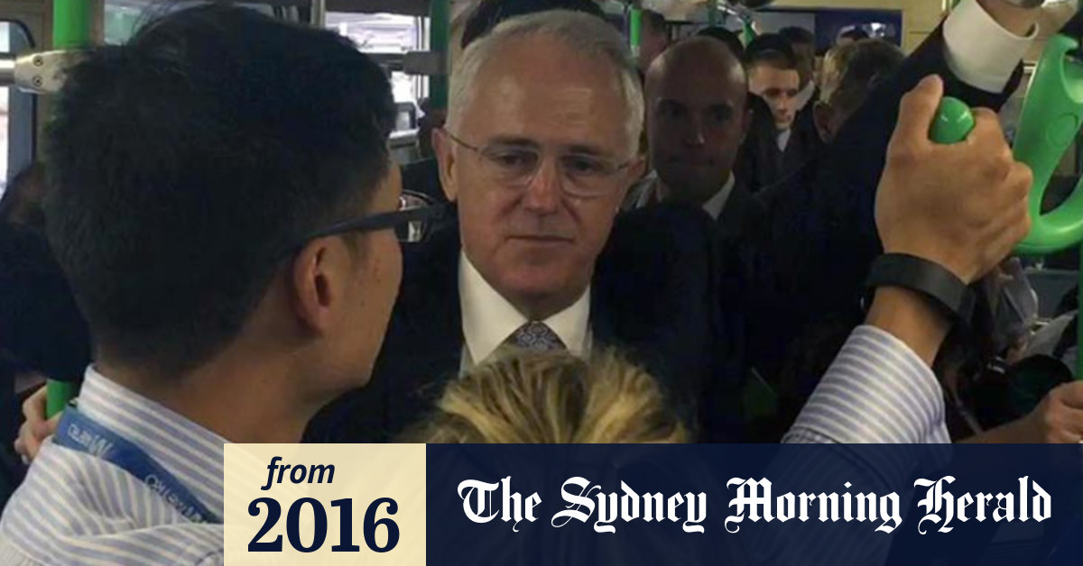 Video: Malcolm Turnbull on Melbourne Tram