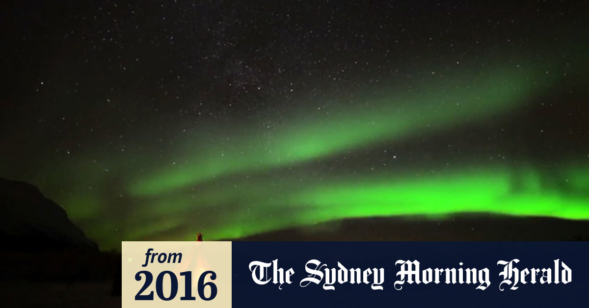 Video: The spectacular Northern Lights