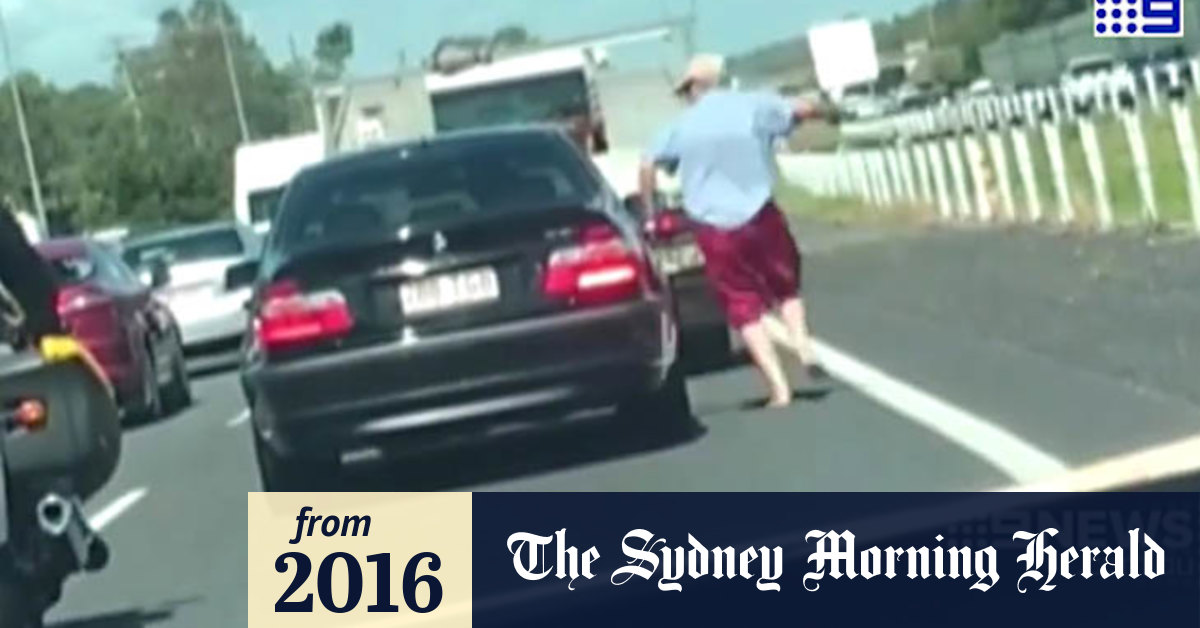 Video: Man charged after road rage attack
