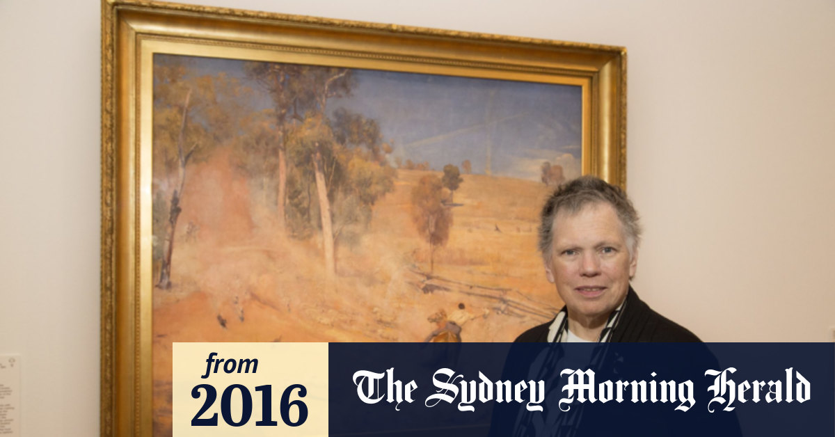 Artist Tom Roberts still has us talking