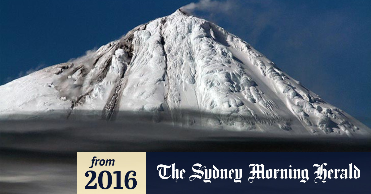 Video: 'Rare glimpse' of erupting Australian volcano