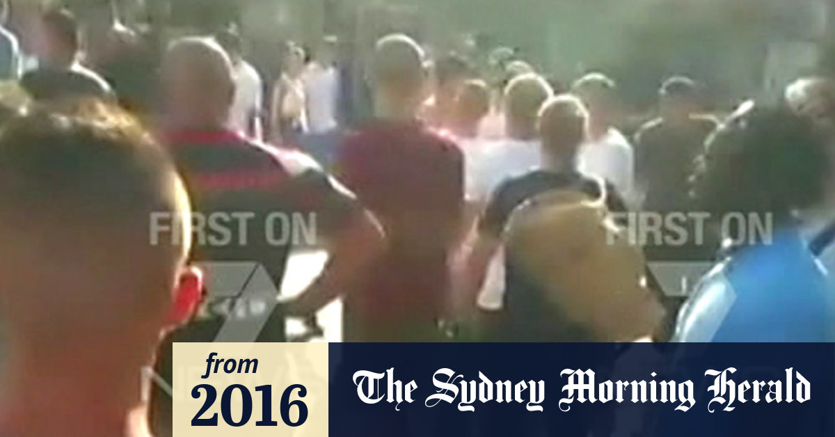 Video: Up to 50 involved in Sydney brawl