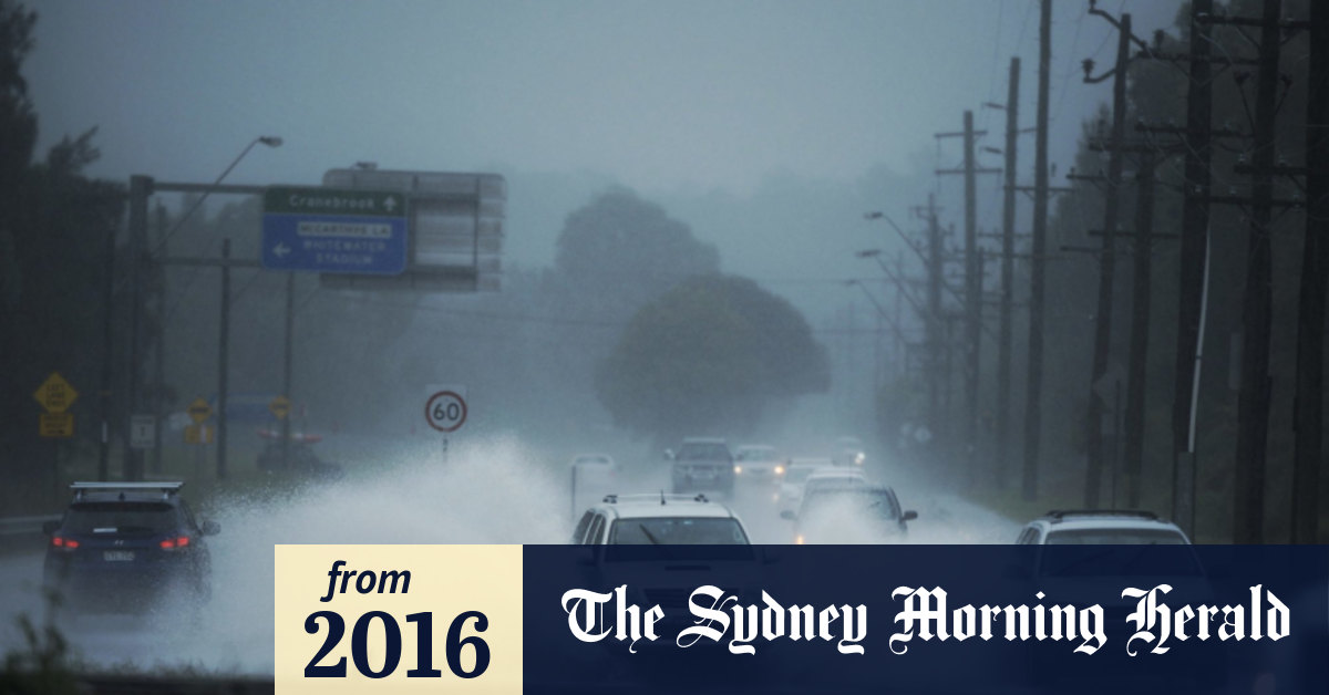 When is the rain going to stop