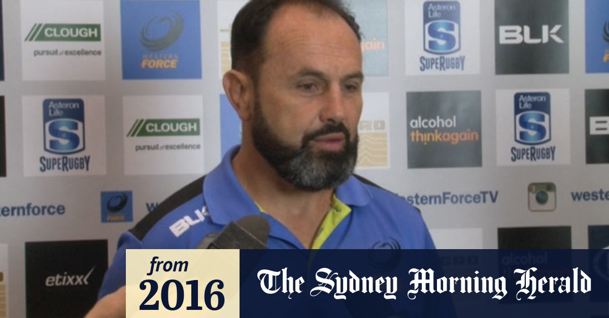 Coach Michael Foley defends Western Force changes for Brumbies fixture