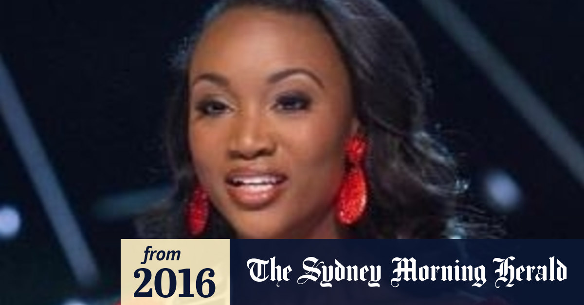 US Army officer Deshauna Barber crowned 2016 Miss USA