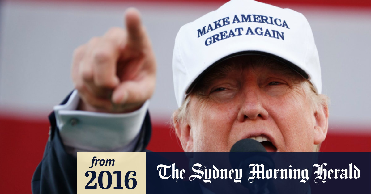 There are six types of ugly American and Donald Trump is all of them