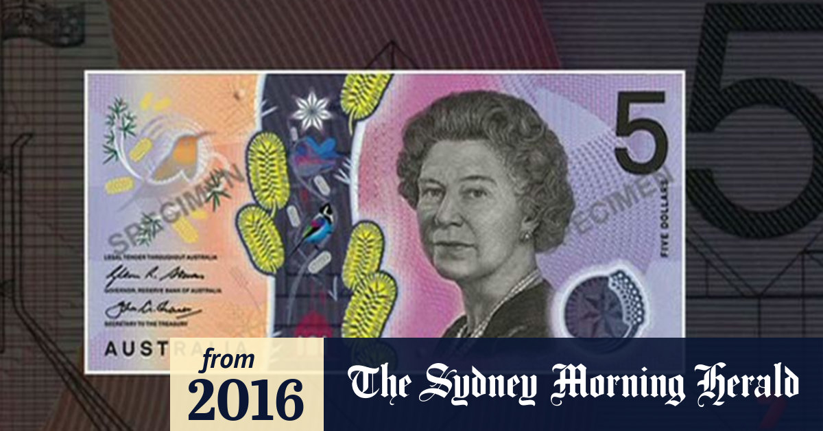 Video: RBA reveals new $5 note