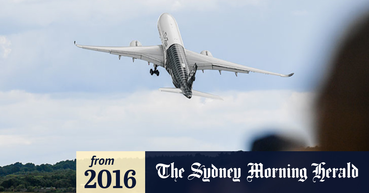 Video: Airbus A350's spectacular near-vertical take-off