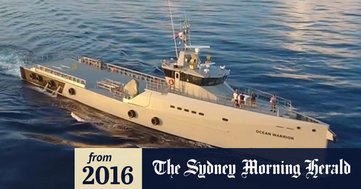 Video: Inside Sea Shepherd's new Antarctic weapon