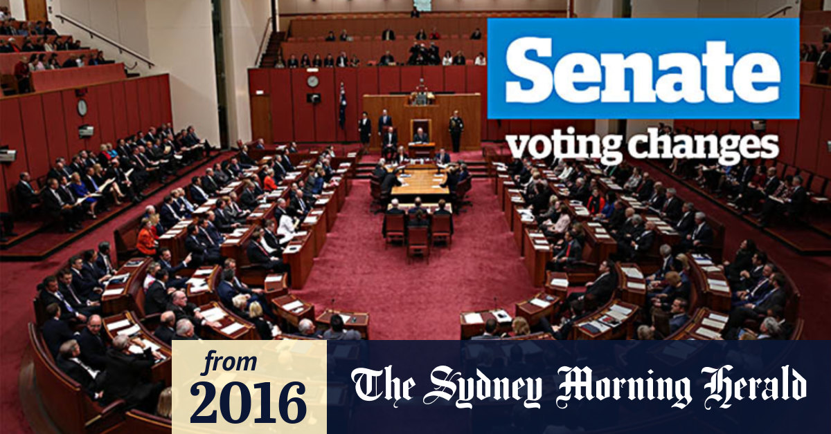 Video: Election 2016: Senate voting changes