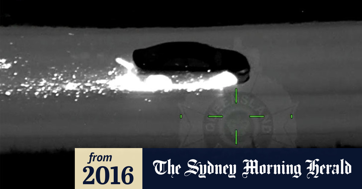 Video: Police chopper captures high speed pursuit