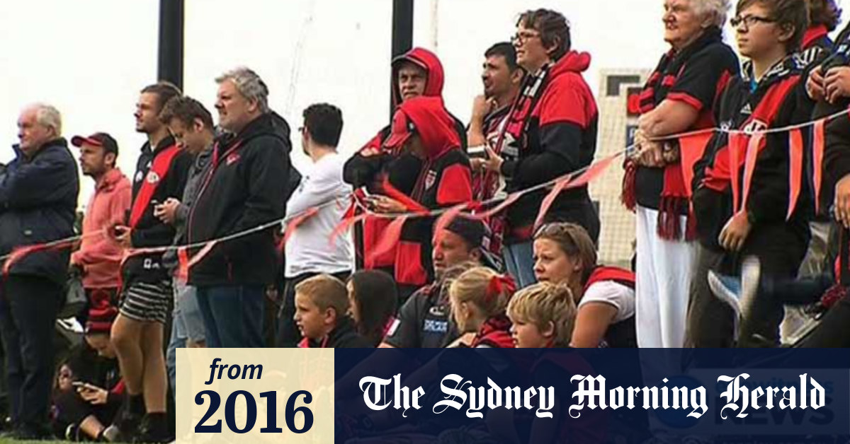 Video: Essendon fans unite