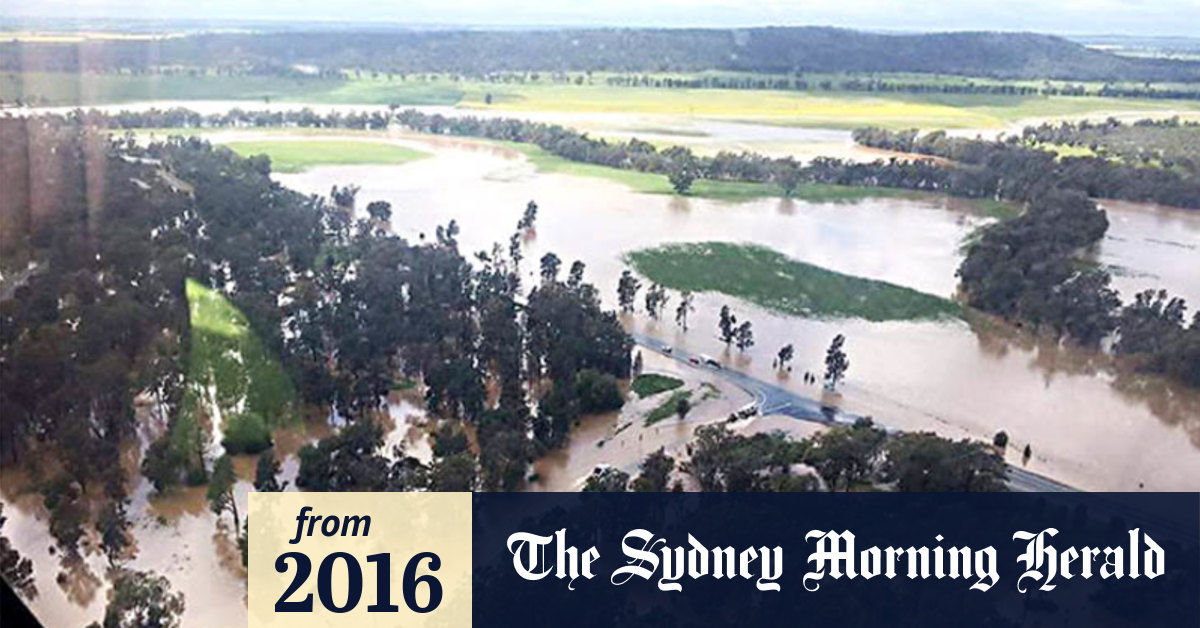 Video: River peaks in heavy Forbes flooding