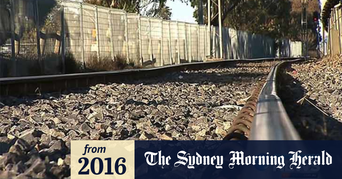 Video: Man saved after falling onto train tracks