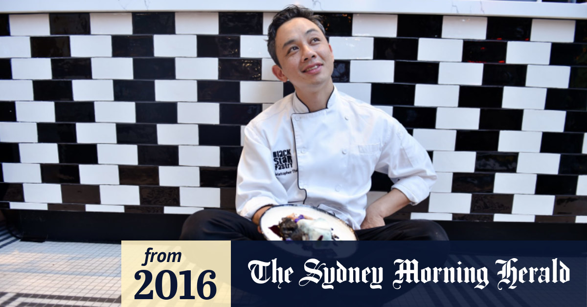 Shoot the Chef: Christopher Thé reveals stunning new dessert