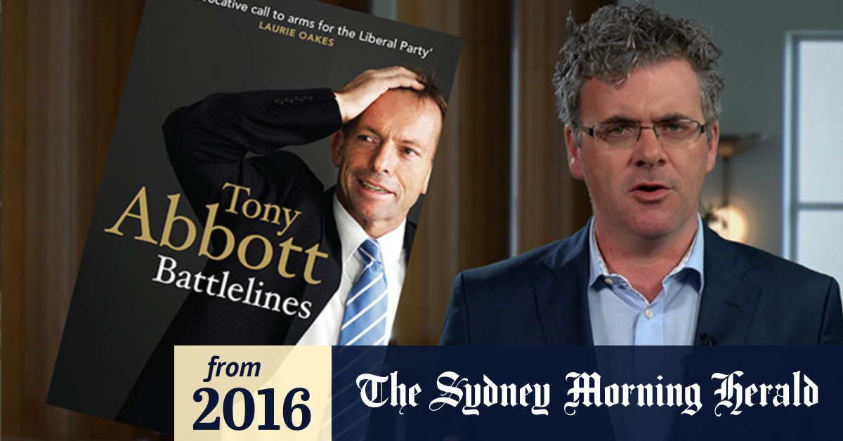 Video: Tony Abbott's provocative new book