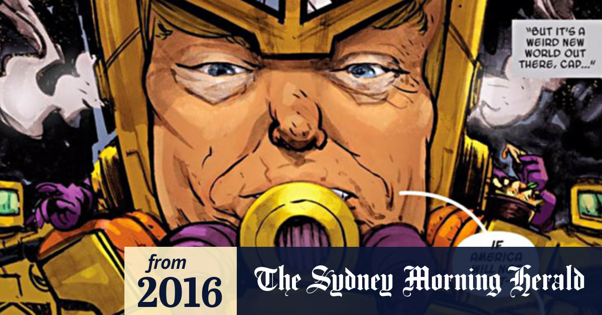 Video: Is Trump Marvel's new supervillain?