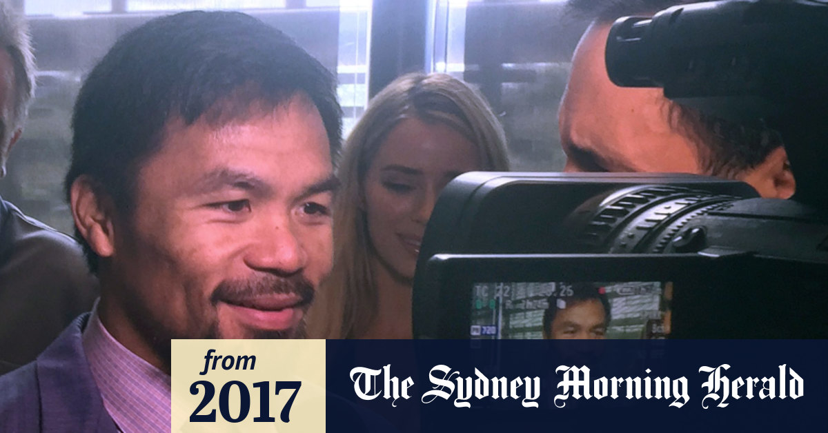 Police ban Manny Pacquiao from public appearances amid security concerns