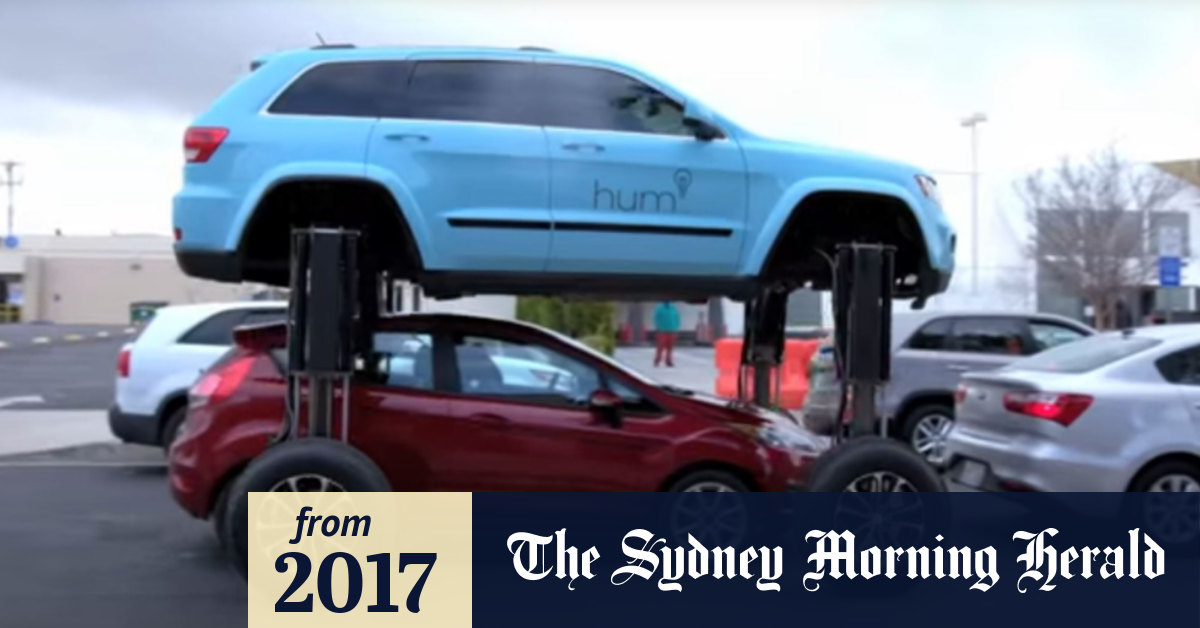 The Hum Rider: The car that drives over the top of traffic