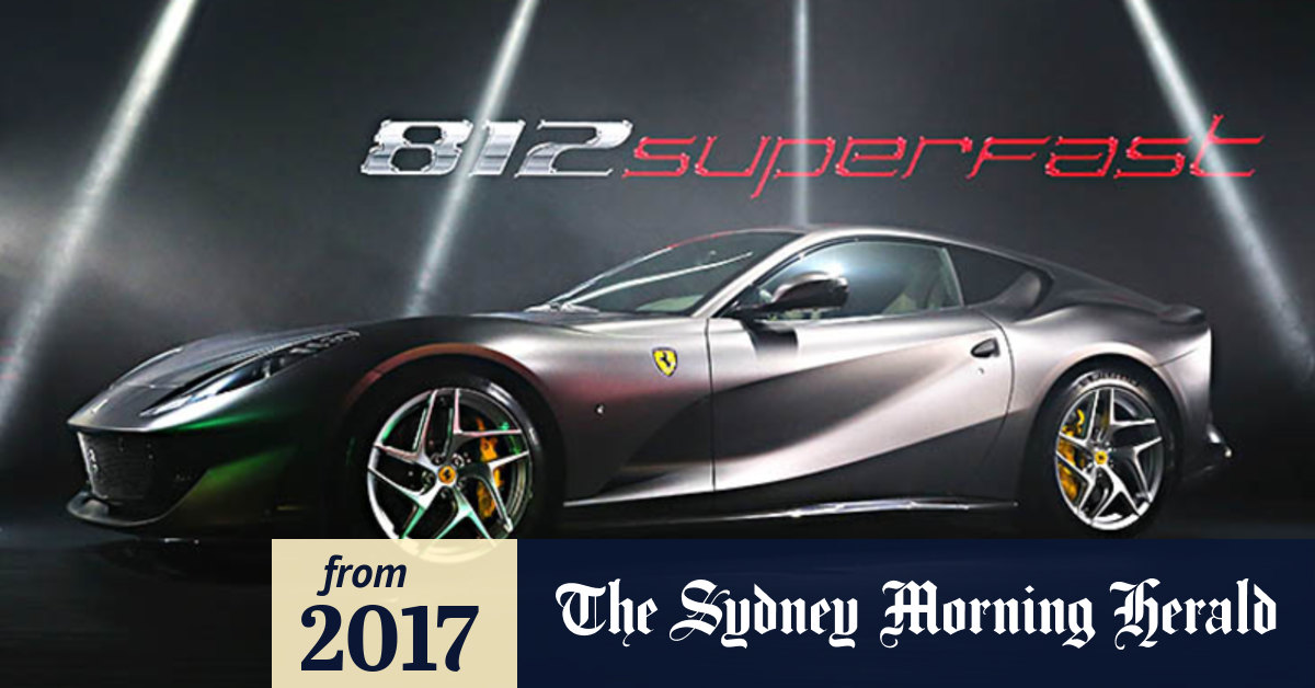 Video: Ferrari unveils the Superfast