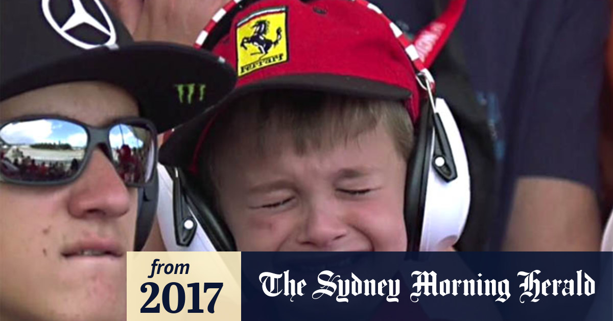 Video: Crying fan melts Ferrari hearts