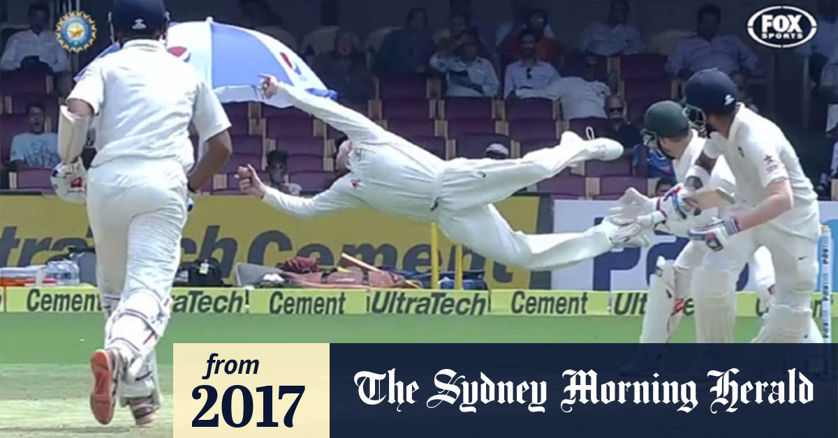 Video: Steve Smith's unbelievable one-handed catch