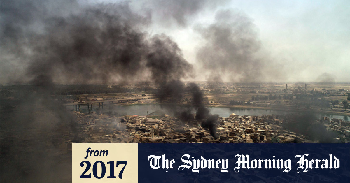 Video: Drone footage shows the destruction of Mosul