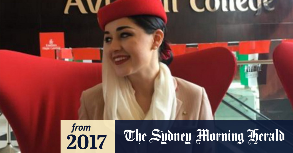 Video: Flight attendant fired after falling down stairs