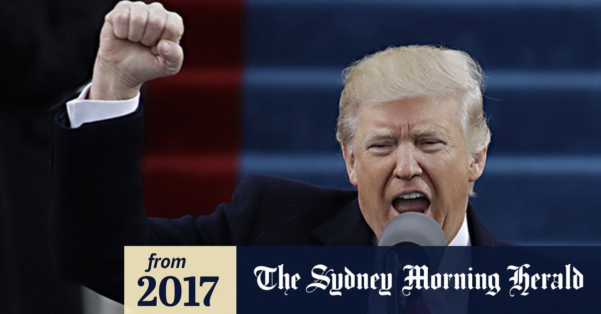 Video: Trump inauguration speech highlights