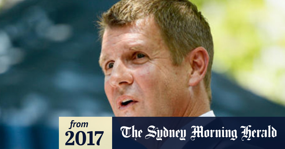 Video: NSW Premier Mike Baird announces resignation