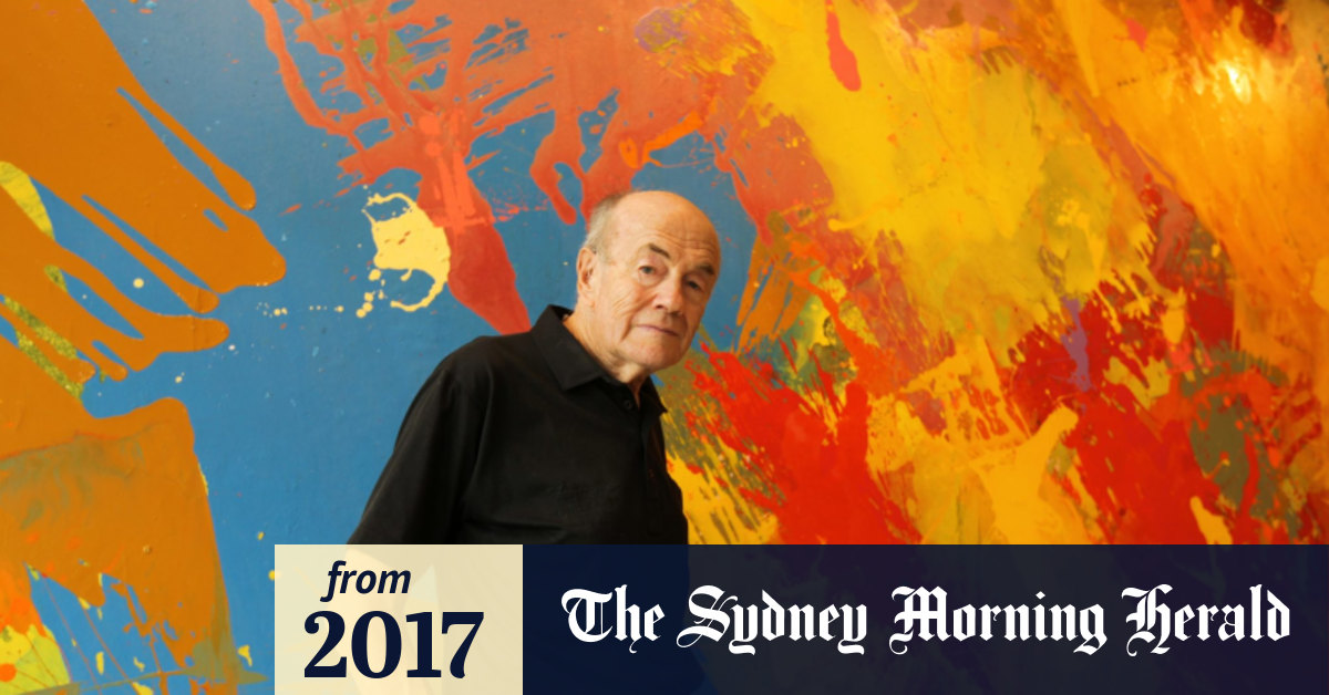 Avant-garde Australian painter Sydney Ball believed in pure colour