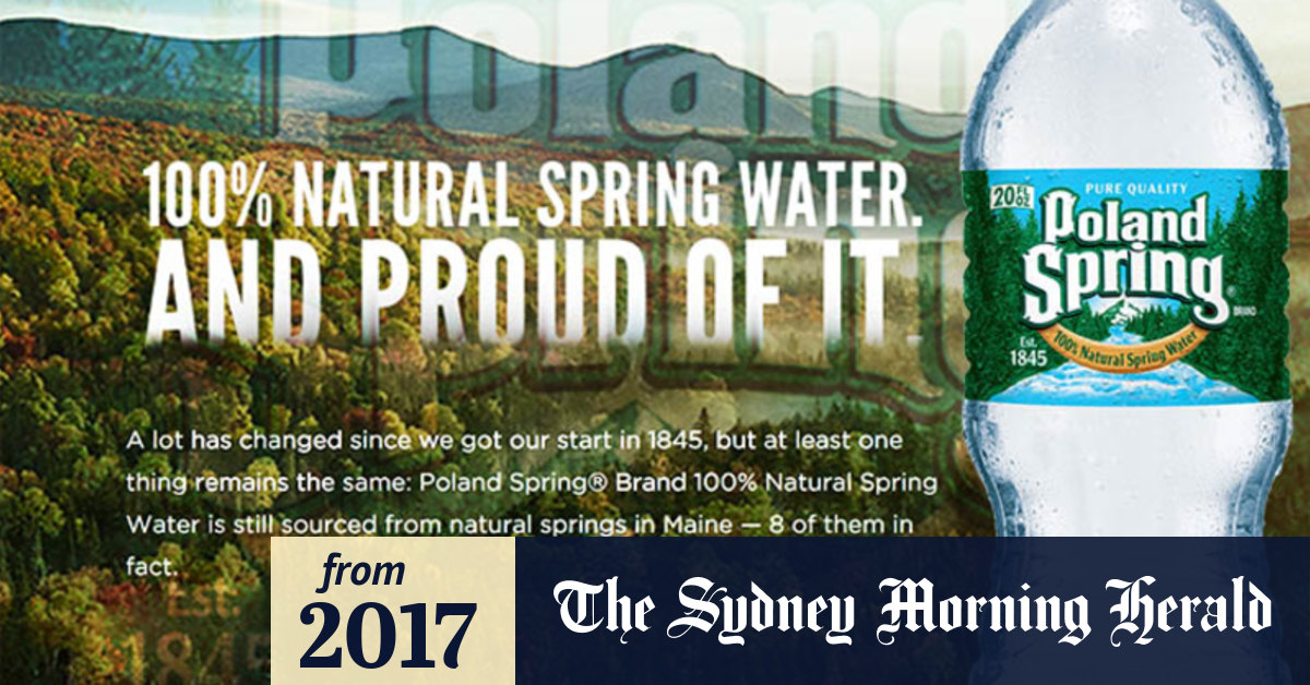 Video: Is Nestle's Poland Spring just 'ground water'?