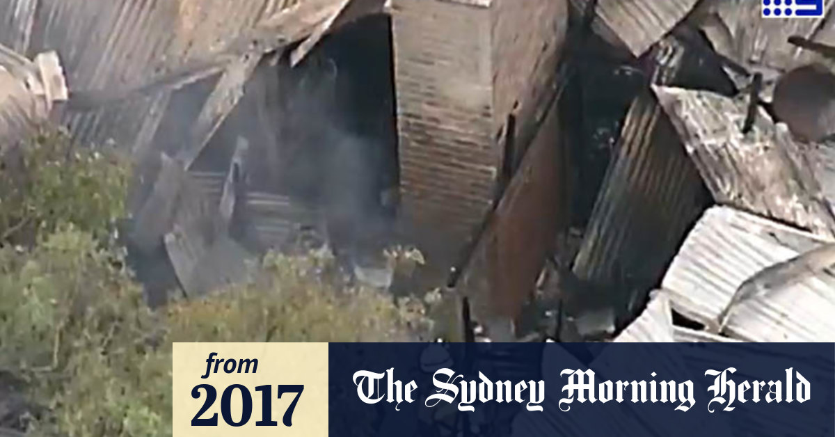 Video: House destroyed west of Brisbane